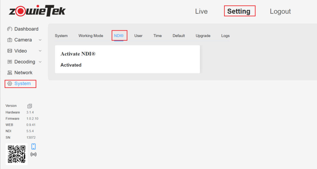 How to Decode NDI Source – Zowietek Electronics, Ltd.