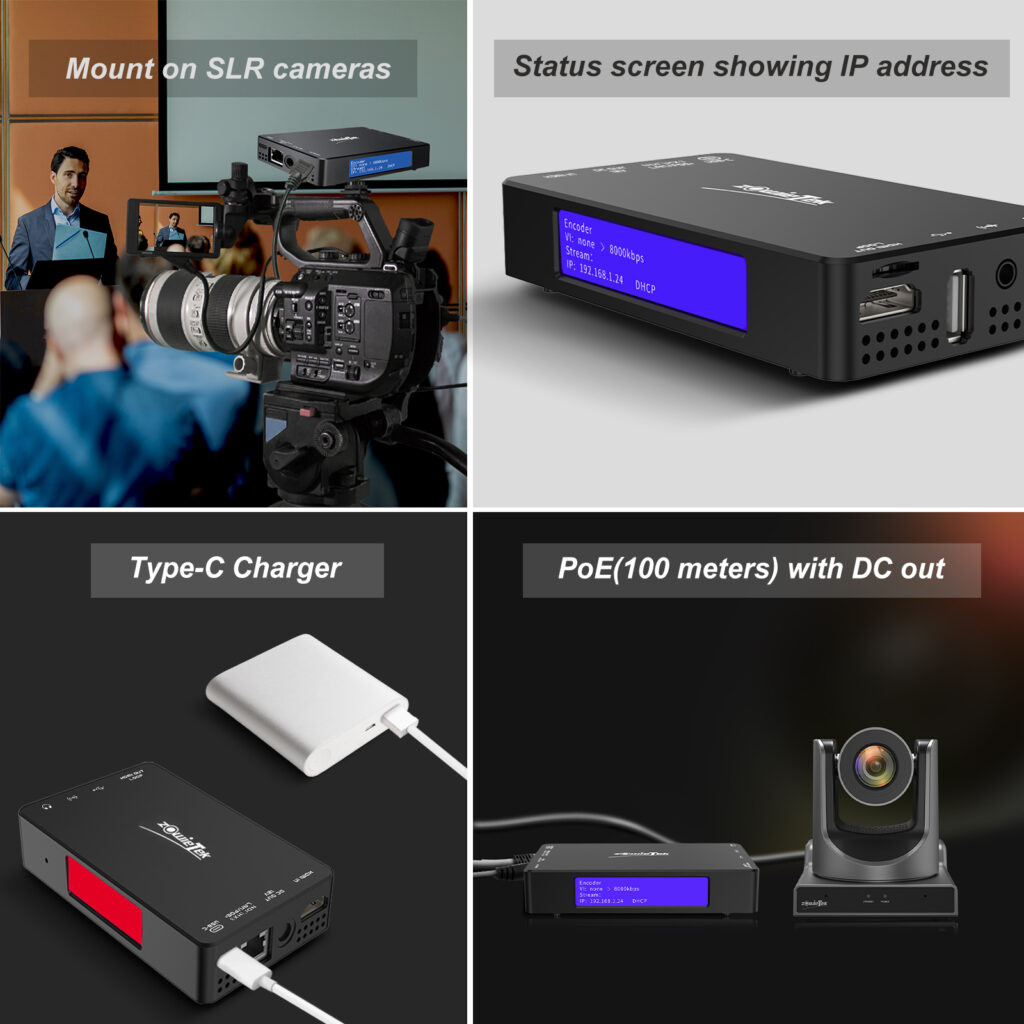 4K HDMI NDI Streaming Encoder/Decoder - Zowietek Electronics, Ltd.