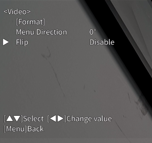 How to flip the output screen – Zowietek Electronics, Ltd.